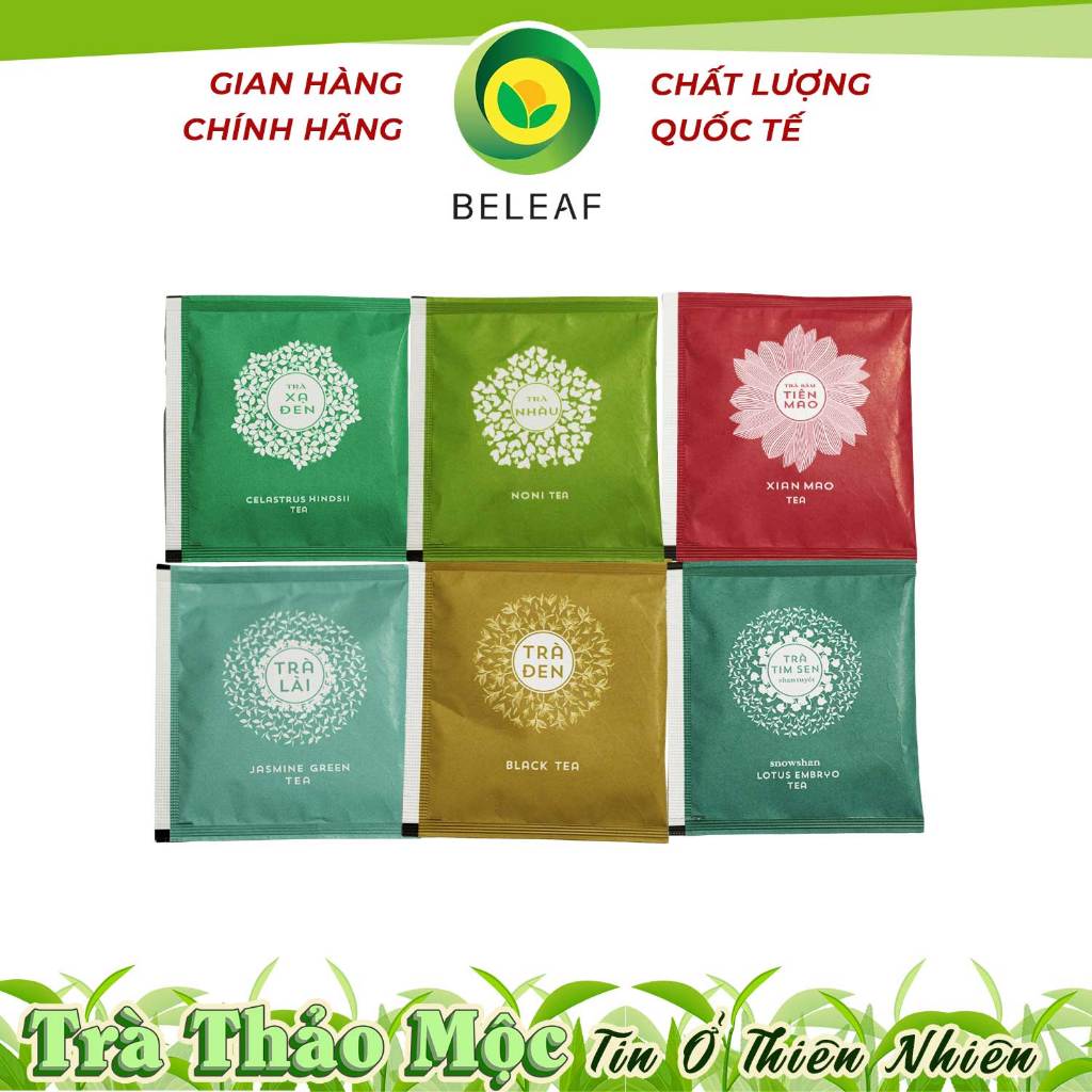 Herbal tea bags of 6 flavors Premium tea from Delta D'Asia - DELTA D'ASIA